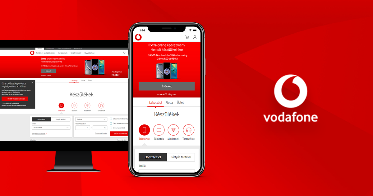 Vodafone Hungary online store - Blog - LogiNet.hu